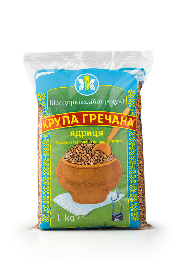 Whole Grain Buckwheat "BILOTSERKIV.",Ukraine, 9pcs/cs, 1kg. – Tasty Deli