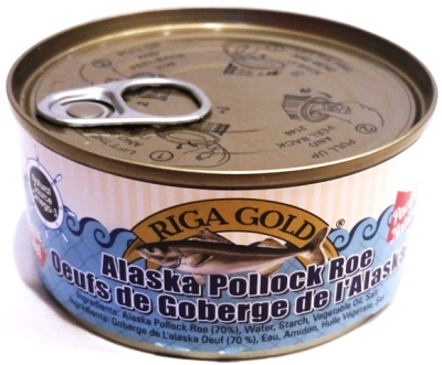 ALASKA POLLOCK CAVIAR, Riga Gold, 185g. – Tasty Deli
