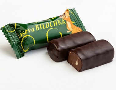Suvorov chocolate candy "Lisova Bilochka", price per 100gr. – Tasty Deli